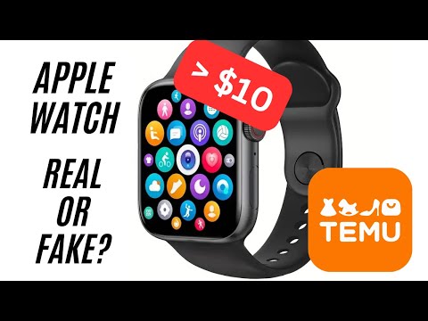 Real or Fake? Apple Watch from TEMU Unbox and test