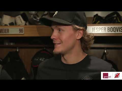 Jesper Boqvist Exit Interview | NEW JERSEY DEVILS