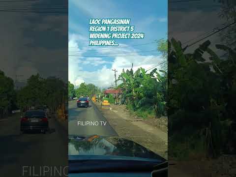 LAOC PANGASINAN REGION 1 DISTRICT 5 WIDENING PROJECT PHILIPPINES #roadwidening
