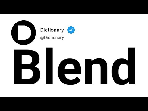 Blend Meaning In Bengali