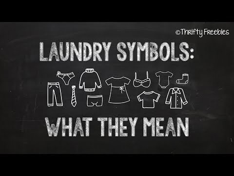 Laundry Symbols | What They Mean