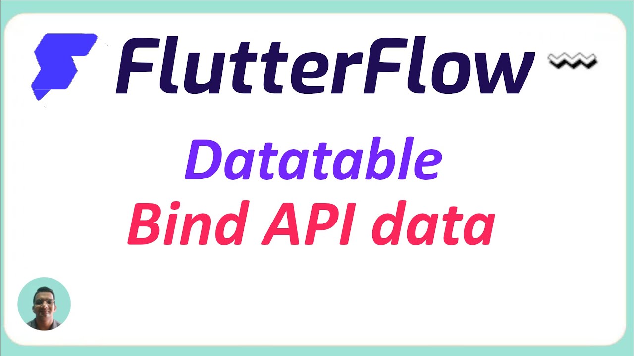 FlutterFlow DataTable and bind API data