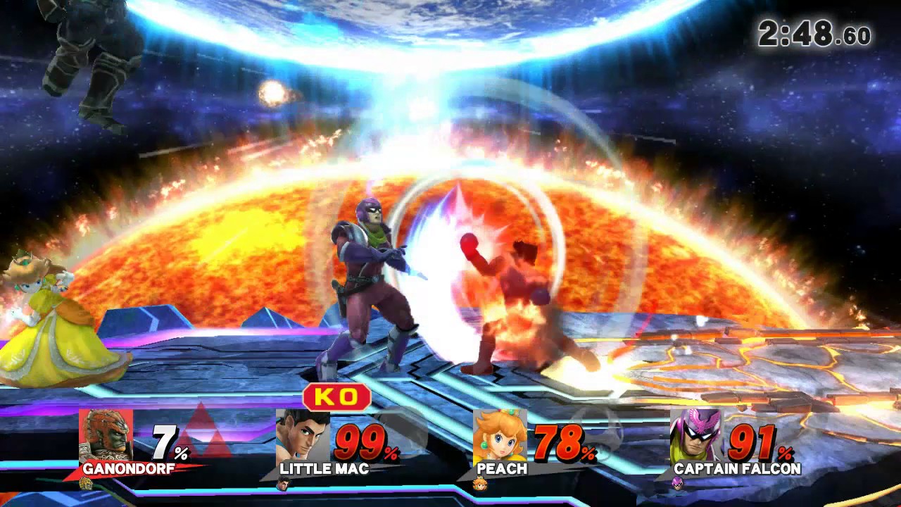 SSB4 - Freddy VS Bonnie VS Chica VS Foxy (BRAWL SKIN MODS VERSION)