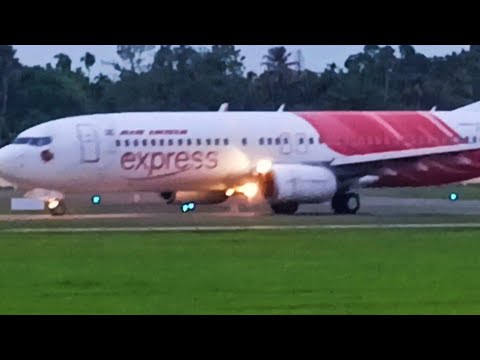 CLOSEUP plane spotting at Cochin International airport | Air India Express B737 | COK To DOHA |