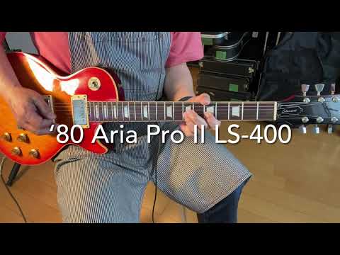 Aria Pro II LS-400 '80 Vintage MIJ Les Paul Standard Type | Reverb
