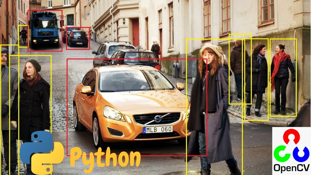 Car & Pedestrian Tracker with Python & OpenCV
