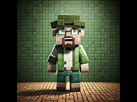 Breaking bad characters into Minecraft Figure_AI Images