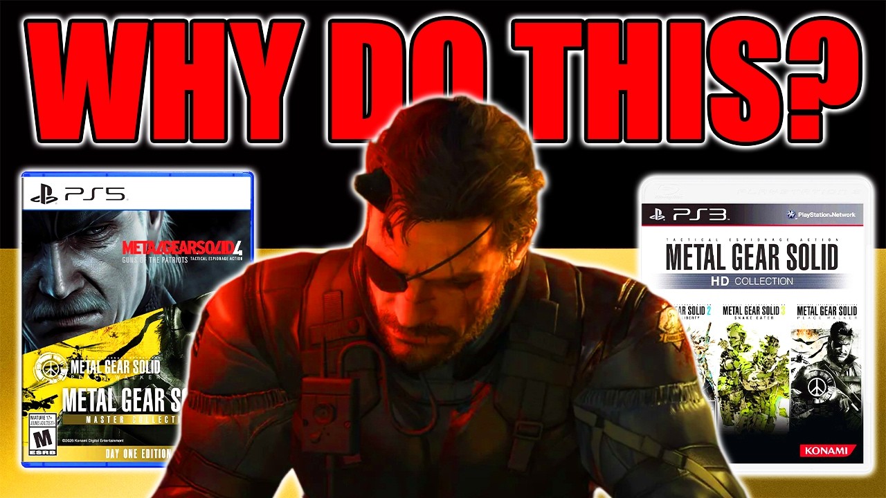 Metal Gear Solid Master Collection Vol. 2 Just Made A Big Mistake