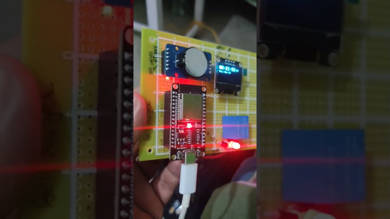 ESP32 + RTC Bell Timer | Smart Automation in Action! #timer #esp32 #iot #iomodules