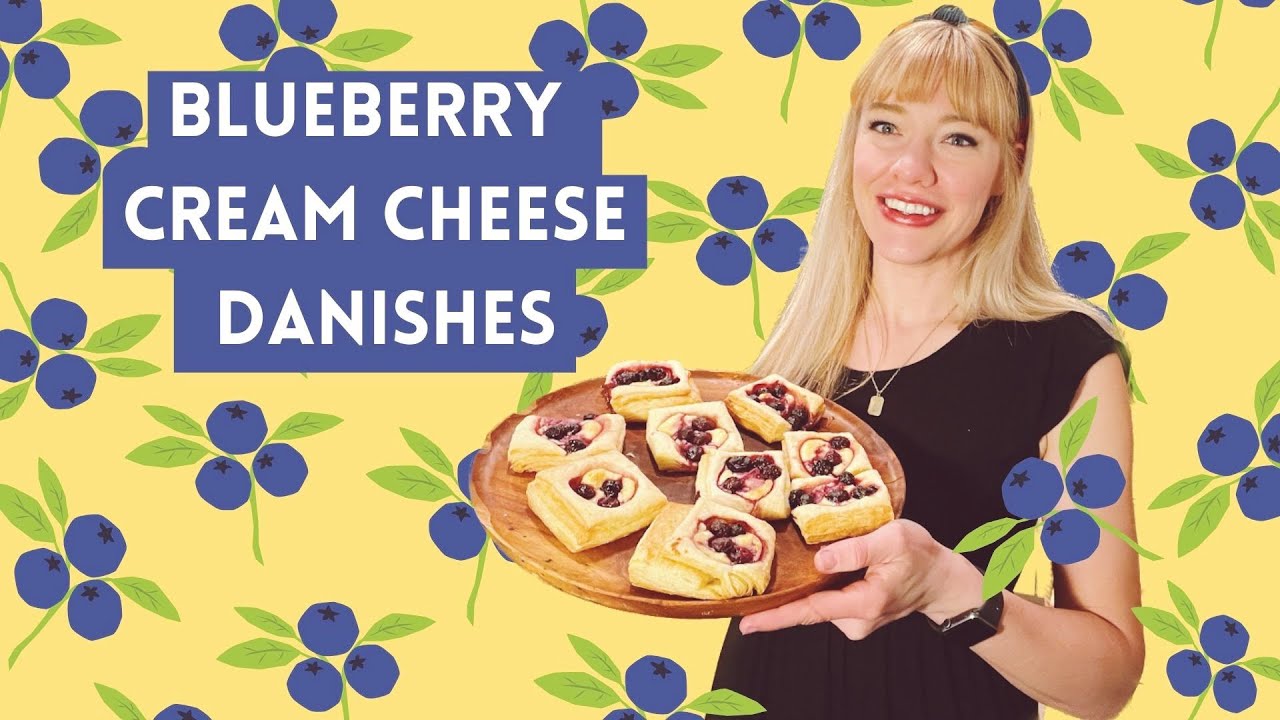 How To Make Blueberry Cream Cheese Danish- A Claire Saffitz Recipe!