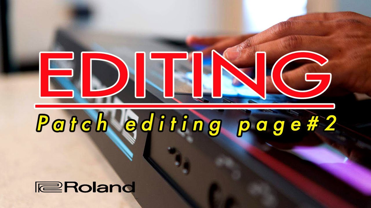 PATCH EDITING PAGE 2