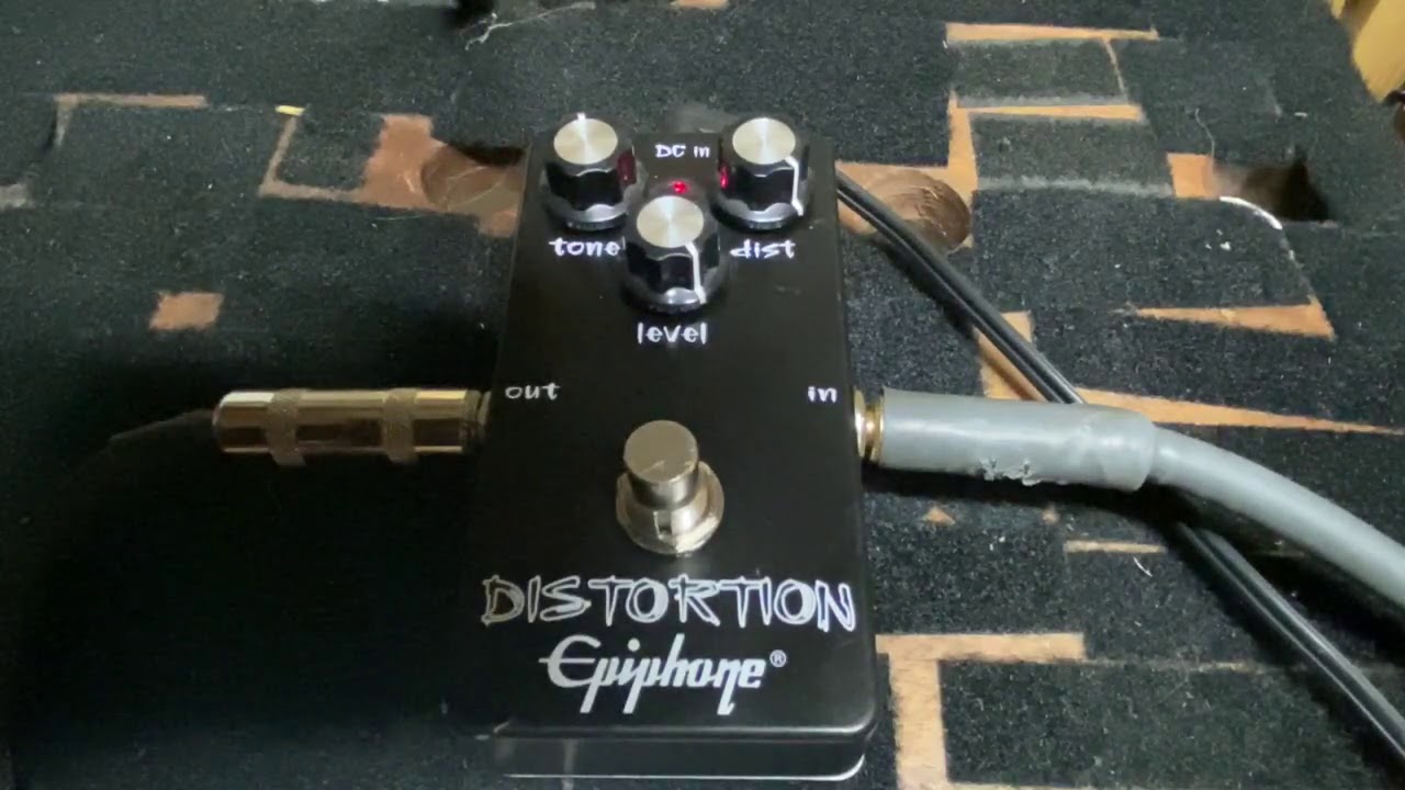 Epiphone Distortion Pedal Review
