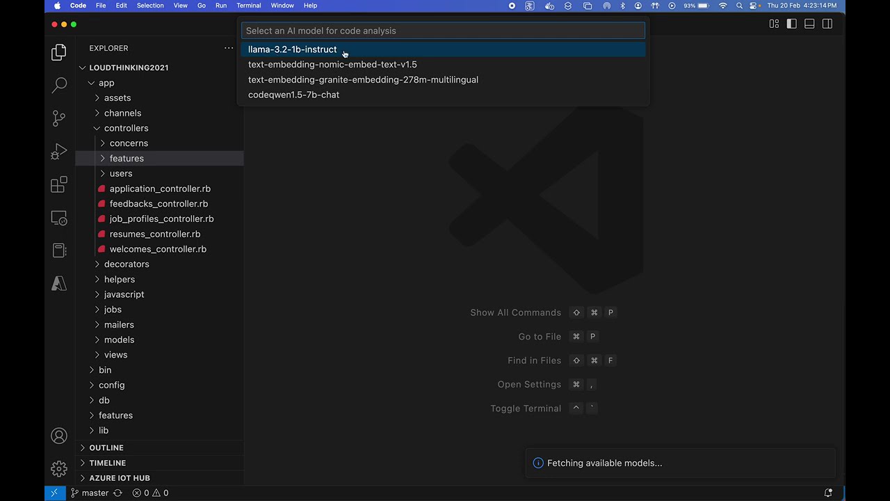 Project Health Analysis Using VS Code + LM Studio | AI Power