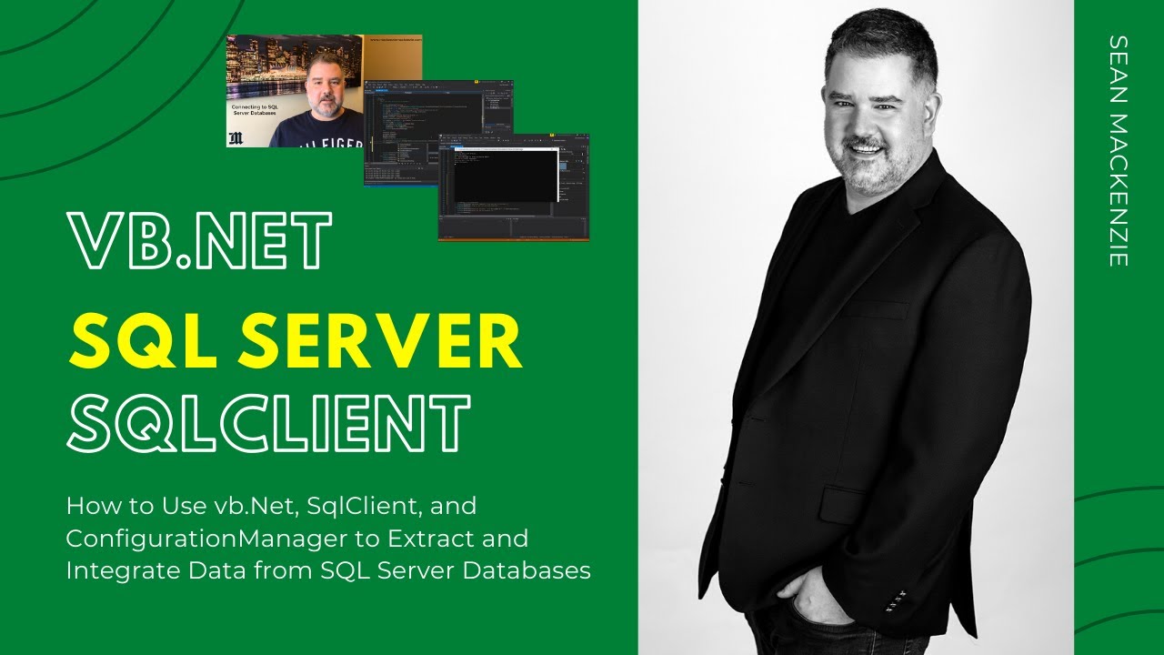 How to Extract Data from SQL Server Using vb.Net, SqlClient, and ConfigurationManager
