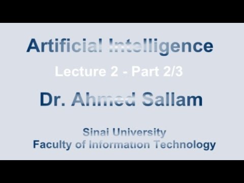 Intro to Artificial Intelligence الذكاء الإصطناعي Lecture 2 Part 2 3 ...