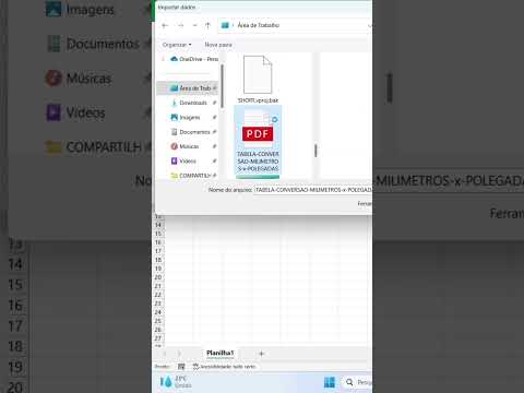 Como importar dados do pdf para o Excel da maneira mais eficiente possível #produtividade #excel