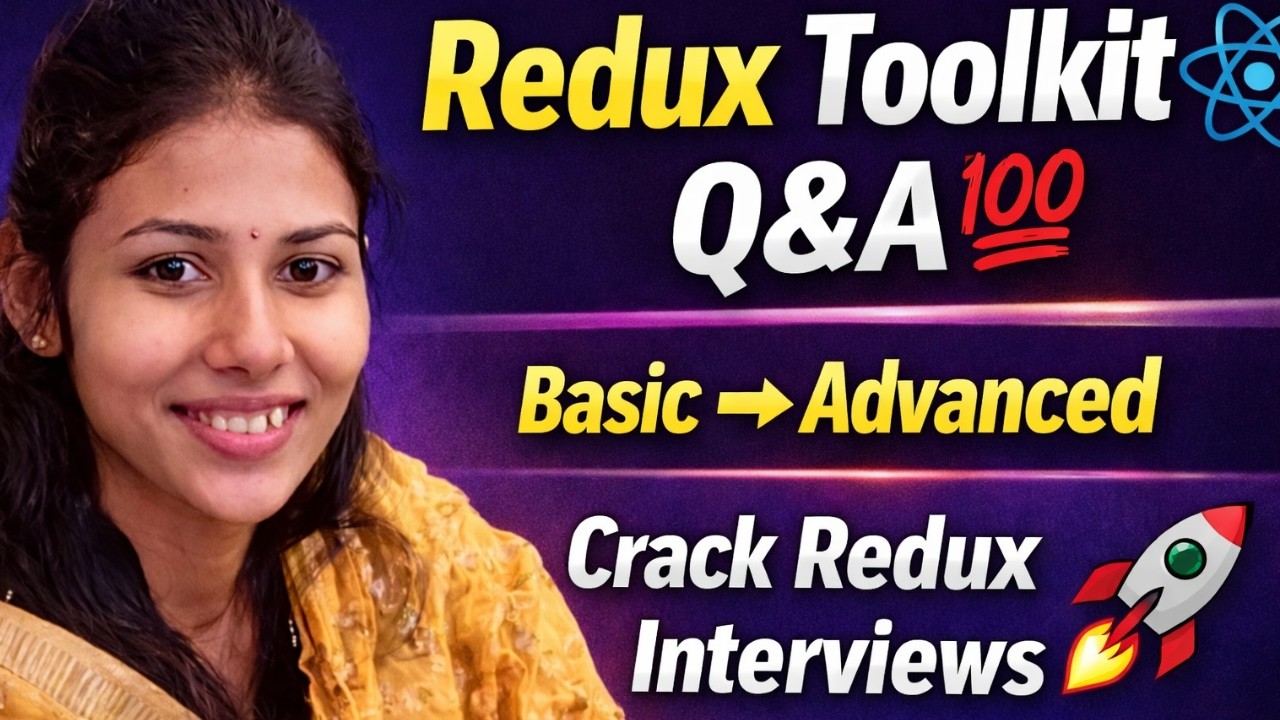Redux Toolkit Interview Questions & Answers 🚀 (Beginner to Advanced)