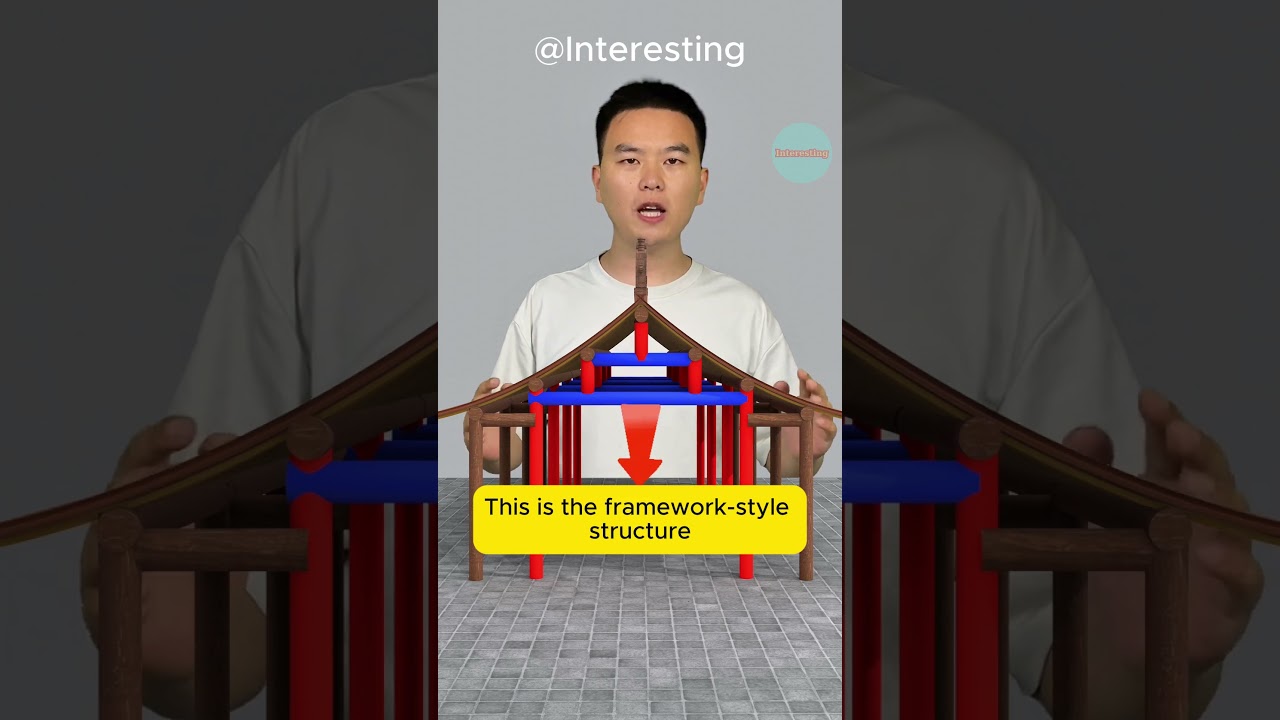 How did ancient Chinese houses manage to last for thousands of years? #interesting #knowledge