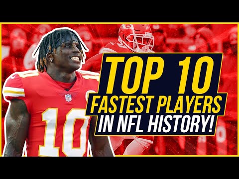 TOP 10 Fastest Players in NFL HISTORY! - EPIC SPEED