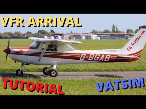 VFR ARRIVAL FOR BEGINNERS | VATSIM UNICOM