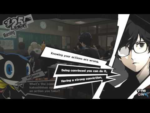 Persona 5 School Questions And Answers Guide - April