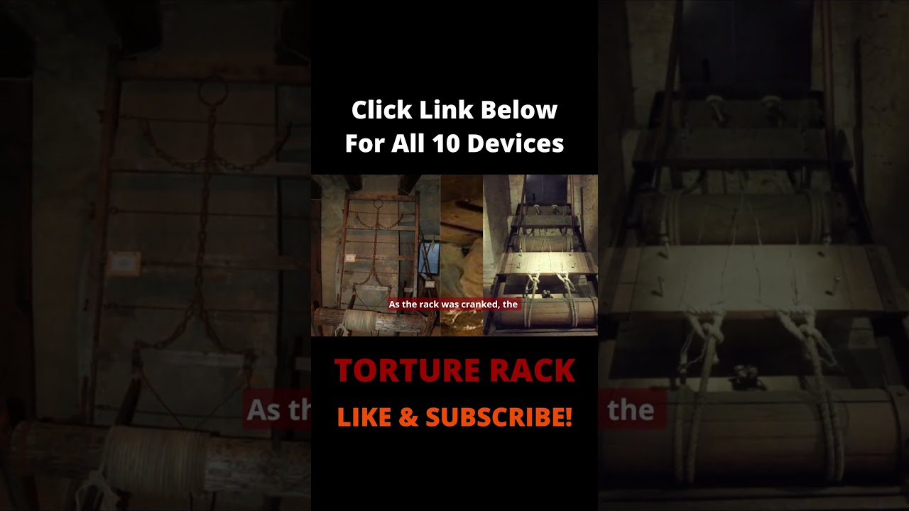 Gruesome Medieval Torture Rack * TOP 10 * (Top Ten) #viral #viralshorts