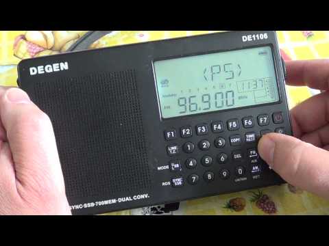 RDS Function on the FM band