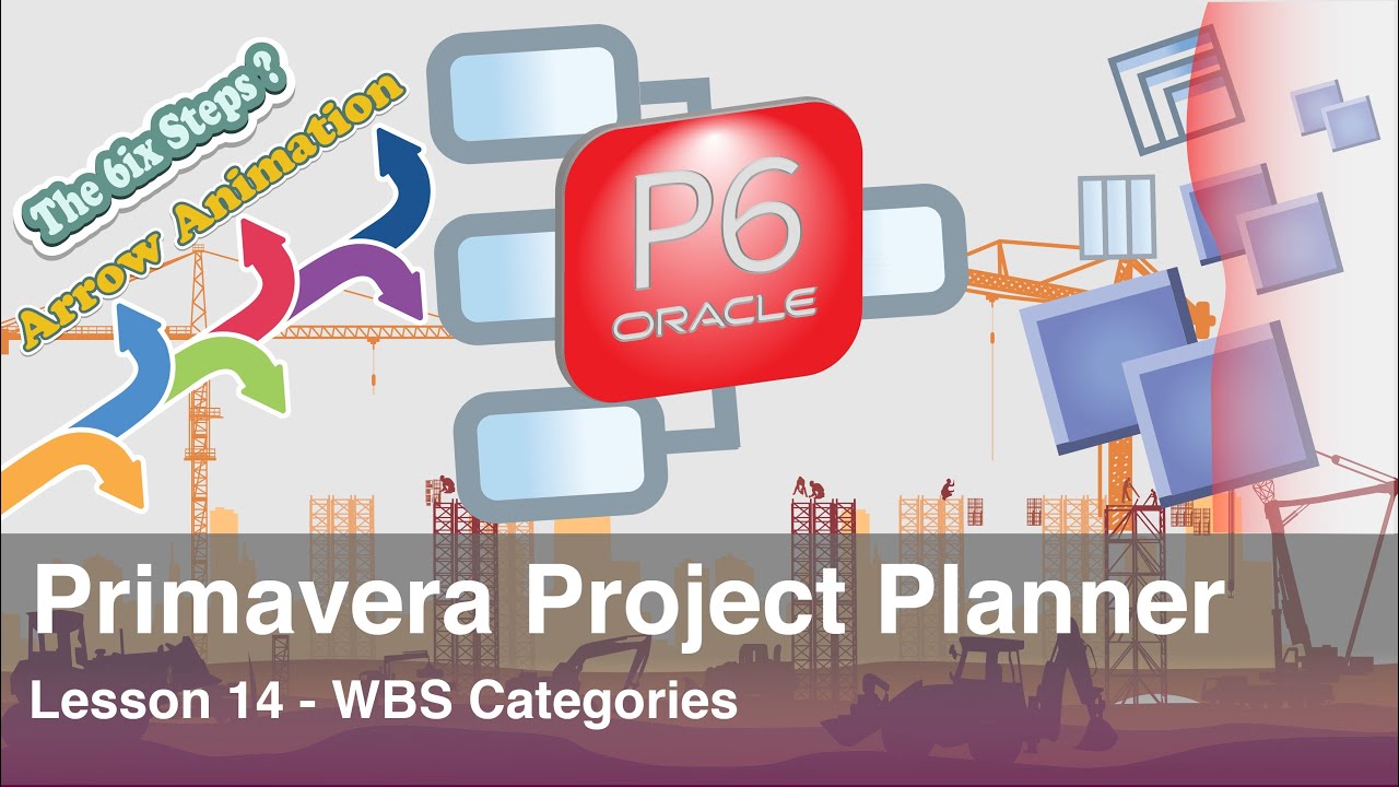 Primavera Project Planner P6 : Lesson 14 - How to use WBS Categories