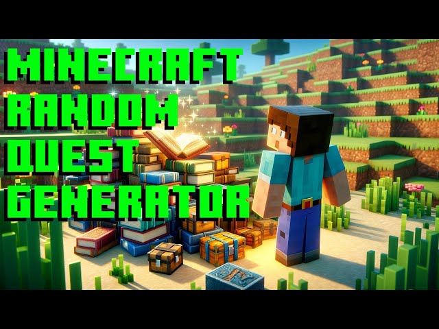 Random Quest Generator Minecraft Data Pack