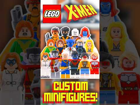 Lego X-Men Custom Minifigures!