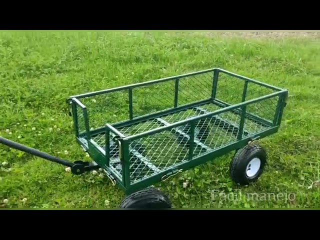 Carro Remolque Manual De Tiro, Capacidad De Carga 250Kg | Agrofy Carro Remolque Manual De Tiro, Capacidad De Carga 250Kg | Agrofy