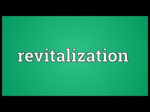 Revitalization Meaning