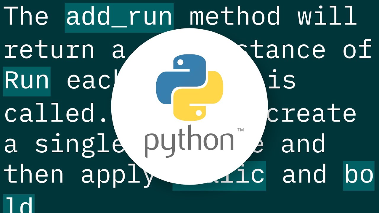 How do I apply both bold and italics in python-docx?