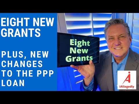 Eight New Grants and changes to the PPP Loan in the New Stimulus