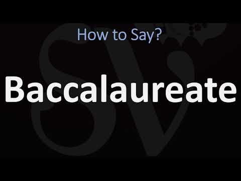 How to Pronounce Baccalaureate? (CORRECTLY)