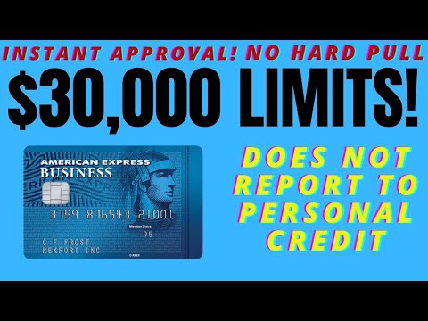 $30,000 BUSINESS CREDIT CARD | AMEX CREDIT CARD REVIEW | SOFT PULL | BEST BUSINESS CREDIT CARDS