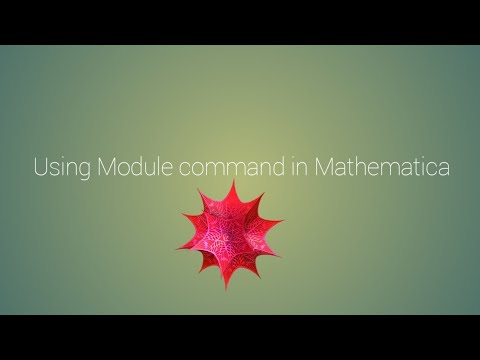 How to use Module Command in Mathematica? Tutorial#2, 2022