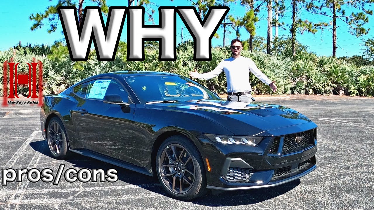 2024 Ford Mustang GT Premium is it Too GOOD to Be TRUE :All Specs & Test Drive