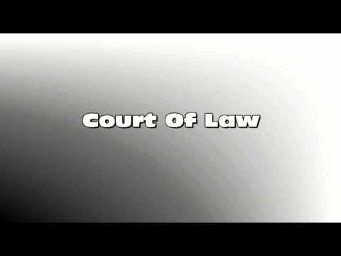 British Accent Video - Law Vocab