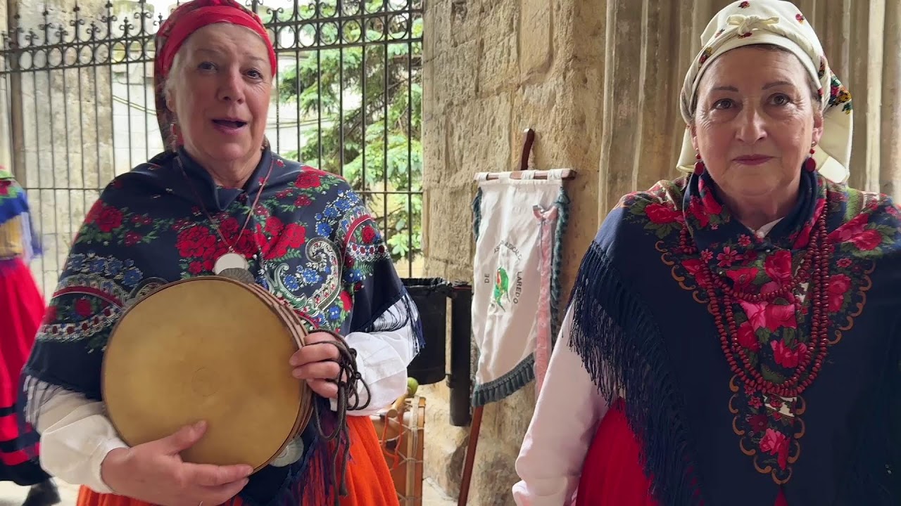 Festividad de San Isidro desde la parroquia de  Santa María de la Asunción