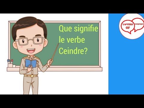 Définition du verbe Ceindre.