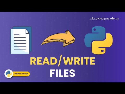 File Handling In Python | Python File IO | Python Read & Write Files | Python File Handling