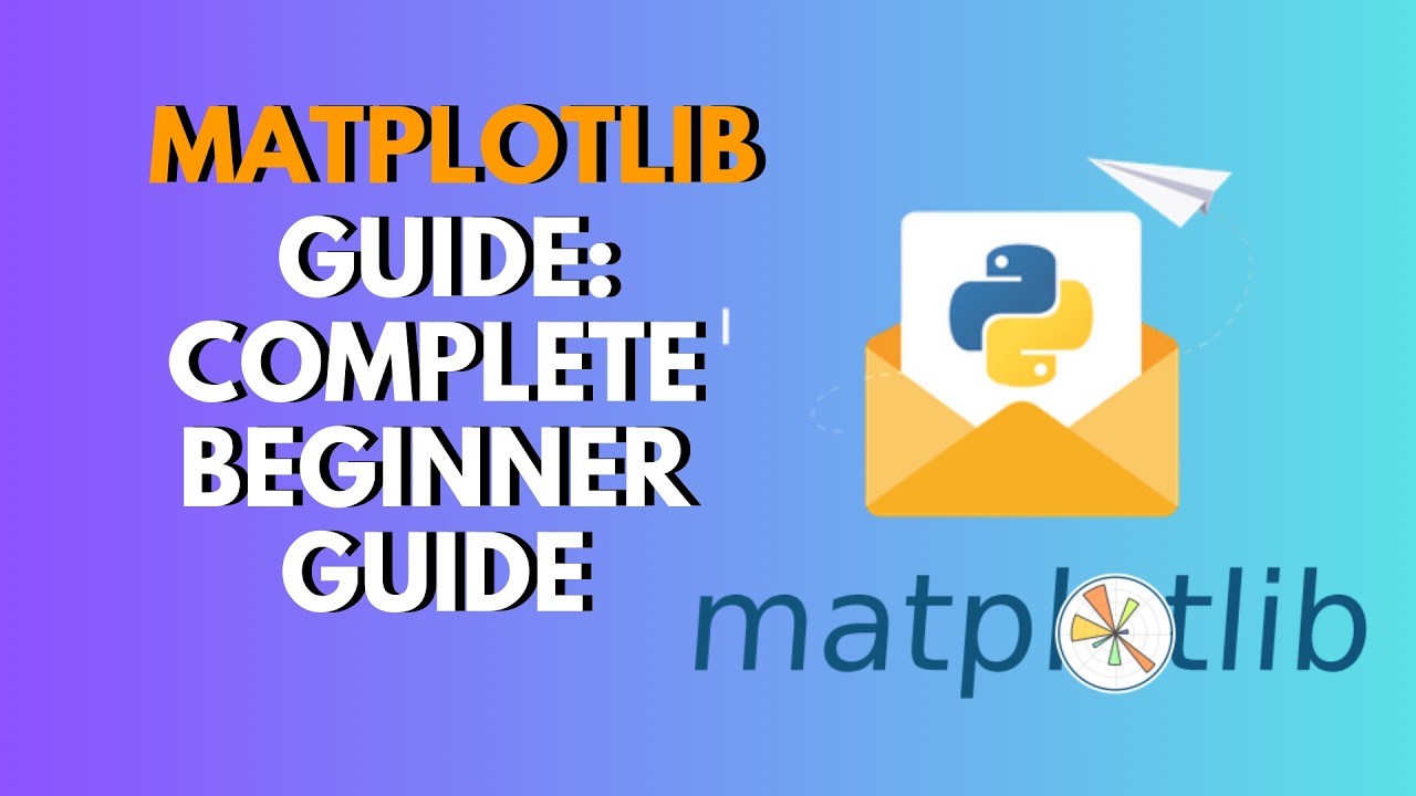 Python Matplotlib Tutorial for Beginners | Matplotlib Pyplot Explained + Examples (W3Schools Style)