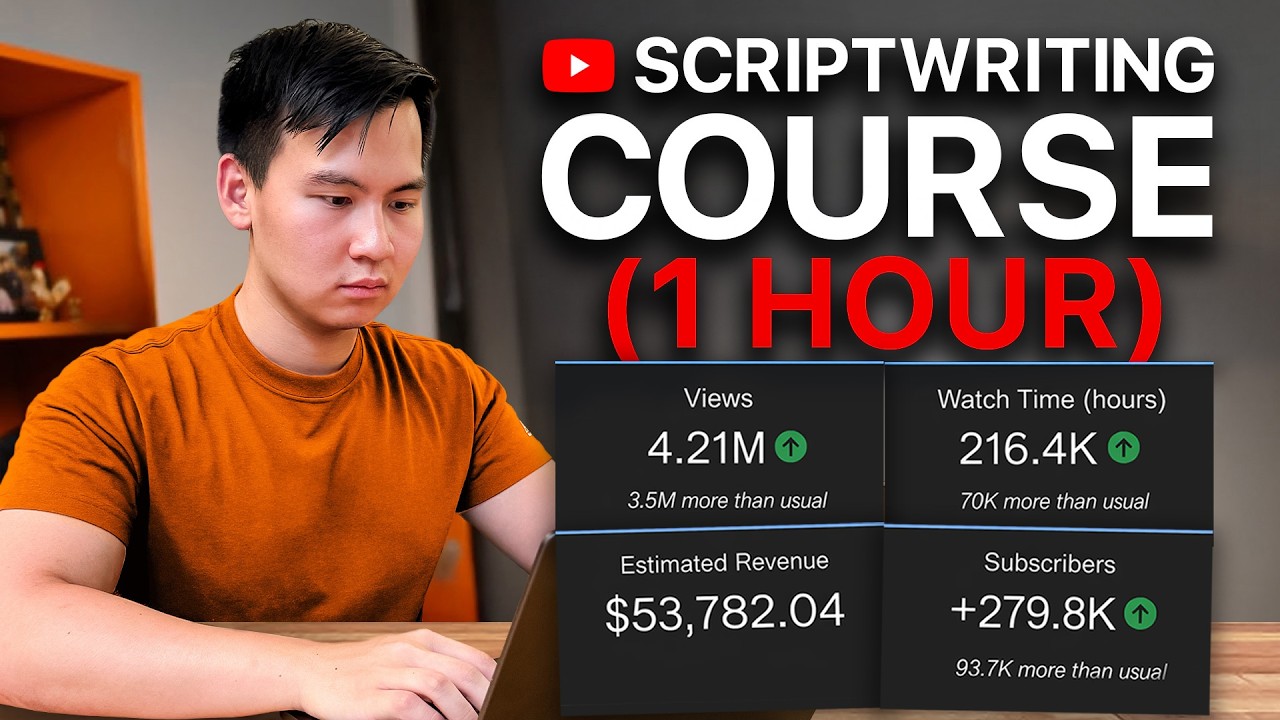 YouTube Script Writing Full Course (1 HOUR+)