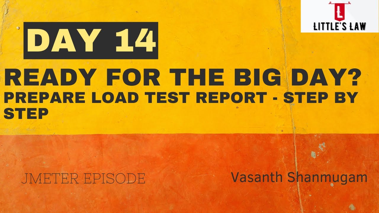 How to Prepare and Analyze Load Test Report -Step by step #performancetesting #performancetestreport