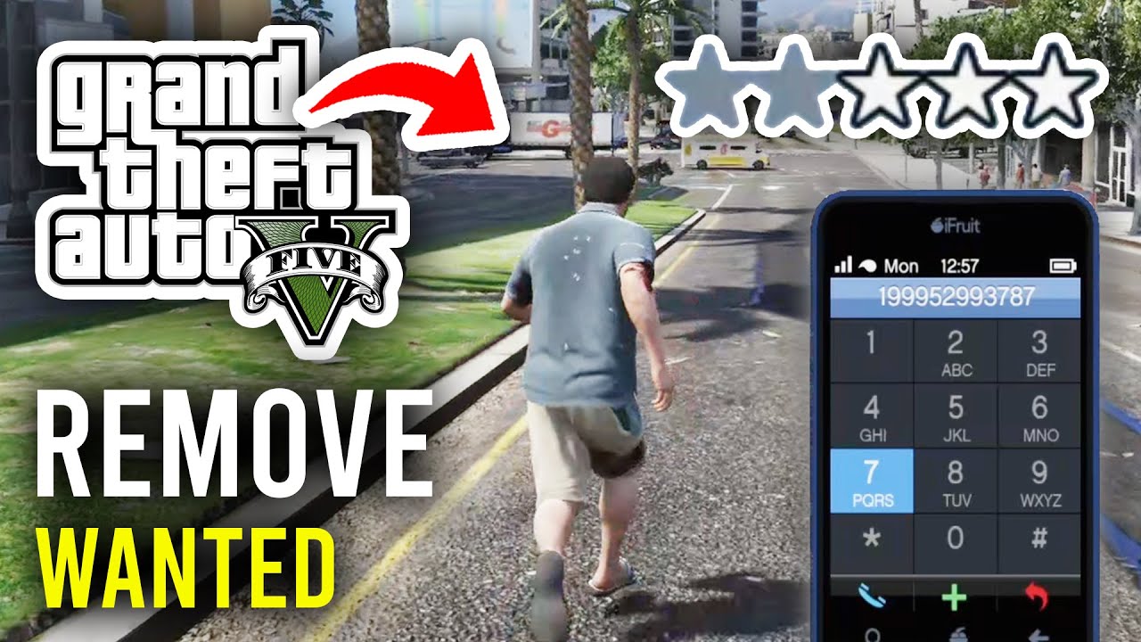 How to Remove the Wanted Level in GTA 5 Using a Cheat Code? - GTA 5