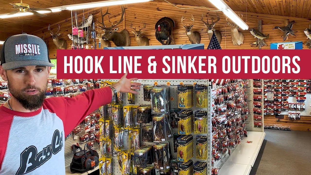 Tackle Shop Tour - Hook Line & Sinker