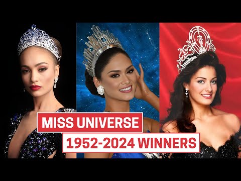 Complete List of ALL MISS UNIVERSE Titleholders (1952-Present)