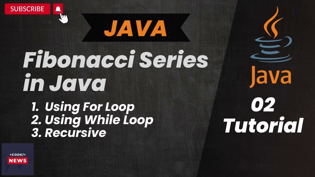 Java Fibonacci Series