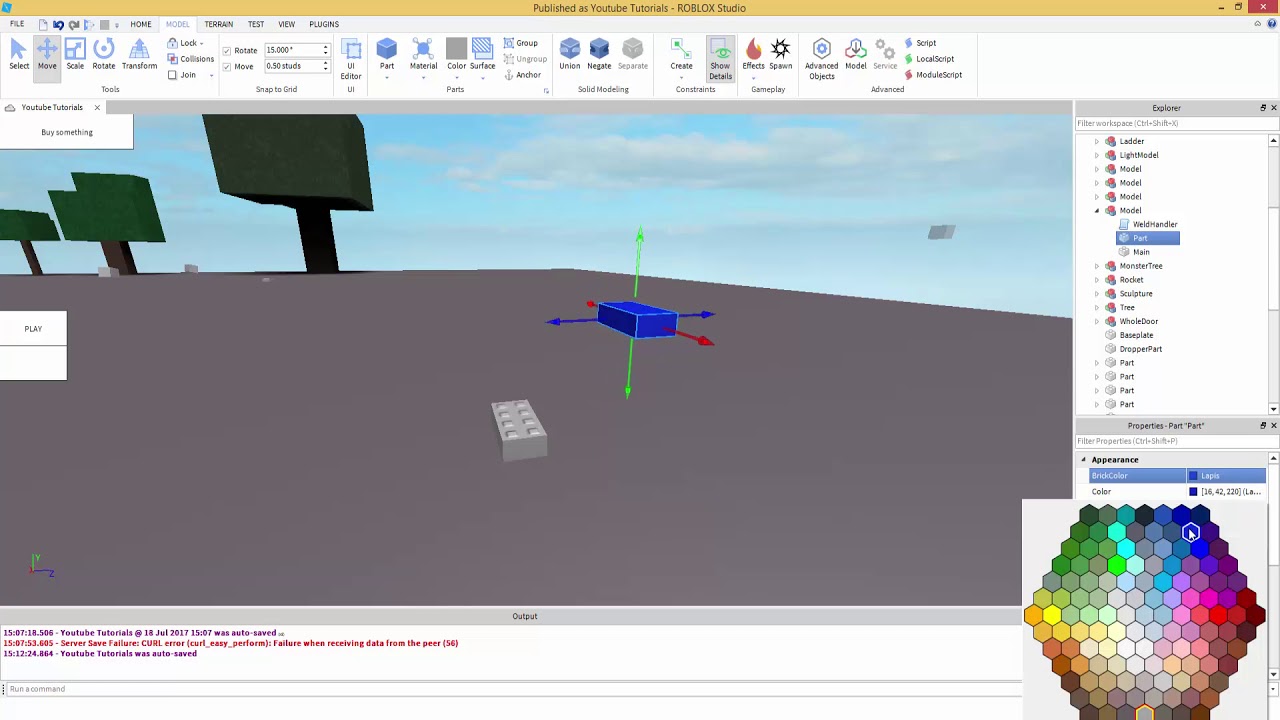 How to make a Weld Script - ROBLOX Scripting Tutorial